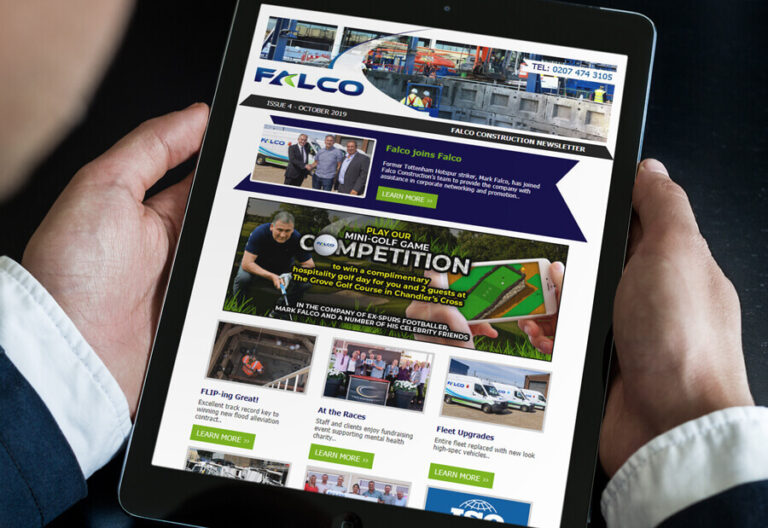 Falco Construction - Handmade Marketing